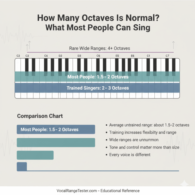 How Many Octaves Is a Normal Vocal Range?