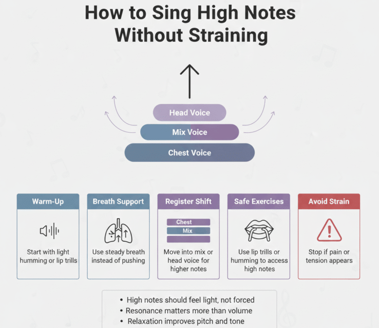 How to Sing High Notes Without Straining (Pro Tips)