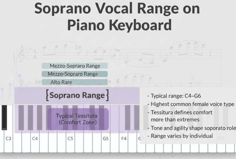Soprano Vocal Range: Notes, Octaves & Examples