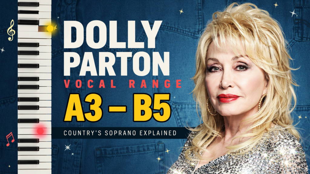 Dolly Parton Vocal Range: A3–B5, Voice Type & Country's Soprano